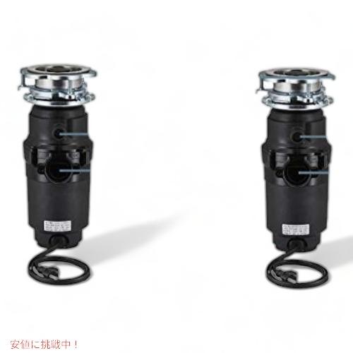 並行輸入品】Moen GXP33C GX Pro 1/3HP 連続ディスポーザー : メタ