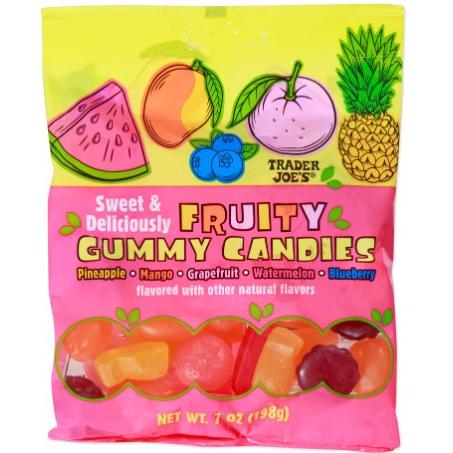 【並行輸入品】TRADER JOE'S トレーダージョーズ フルーティーグミキャンディ 7oz 約198.4g TRADER Fruity Gummy Candies : メタストア ヤフー店 ...