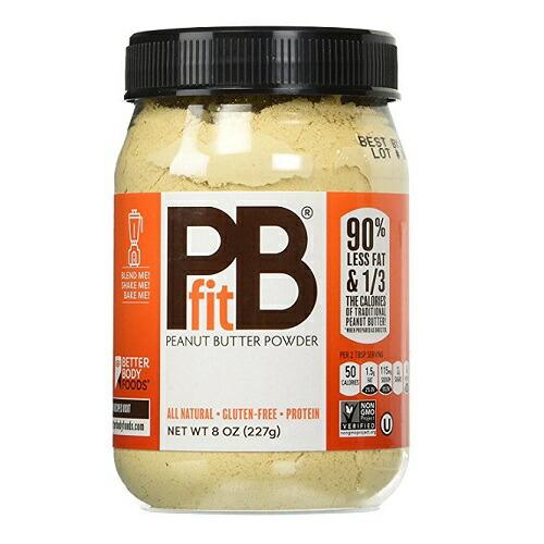 【並行輸入品】PBfit All-Natural Peanut Butter Powder PBフィット ピーナッツバターパウダー 8 oz ...