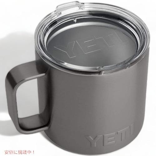 YETI Rambler 14 oz Mug with Standard Lid Graphite / イエティ ランブラー 14oz マグ ...