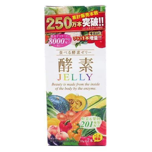 今だけ！プラス1本増量！！食べる酵素ゼリー 酵素JELLY 80g(10g×8本) : ドラッグストアSP - 通販 - Yahoo!ショッピング