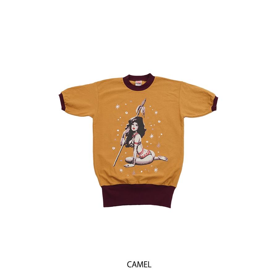 Dry Bones ドライボーンズ DC-705 Cotton Sweater “SAVAGE GIRL” : DryBones Online Shop - 通販 - Yahoo!ショッピング