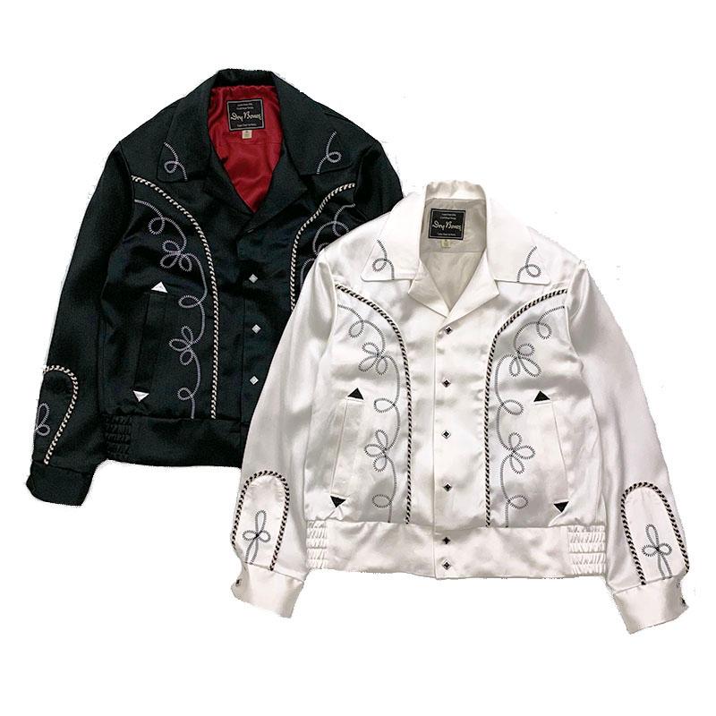 Dry Bones（ドライボーンズ） DJ-1040 Western Style Satin Jacket : DryBones Online ...