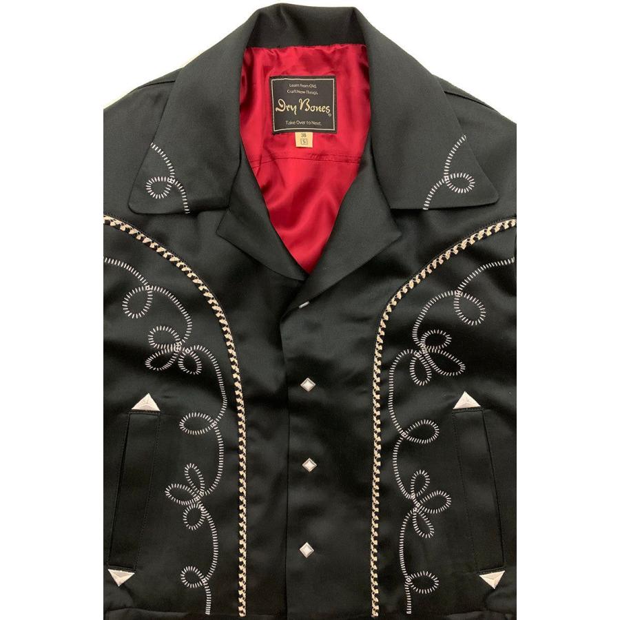 Dry Bones ドライボーンズ DJ-1040 Western Style Satin Jacket : DryBones Online ...