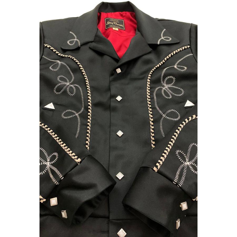 Dry Bones ドライボーンズ DJ-1040 Western Style Satin Jacket : DryBones Online Shop - 通販 - Yahoo!ショッピング
