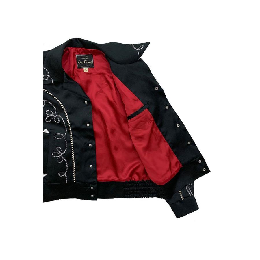 Dry Bones ドライボーンズ DJ-1040 Western Style Satin Jacket : DryBones Online ...