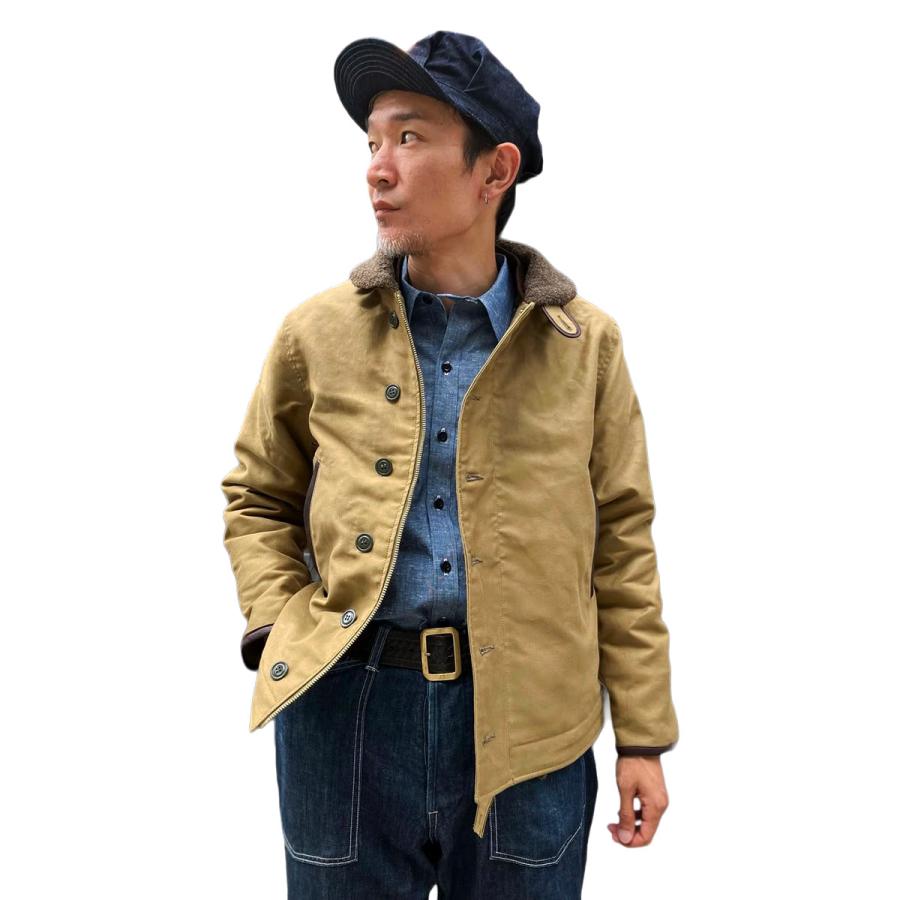Dry Bones ドライボーンズ DJ-1054 N-1 Leather Combination Jacket : DryBones Online Shop - 通販 - Yahoo!ショッピング