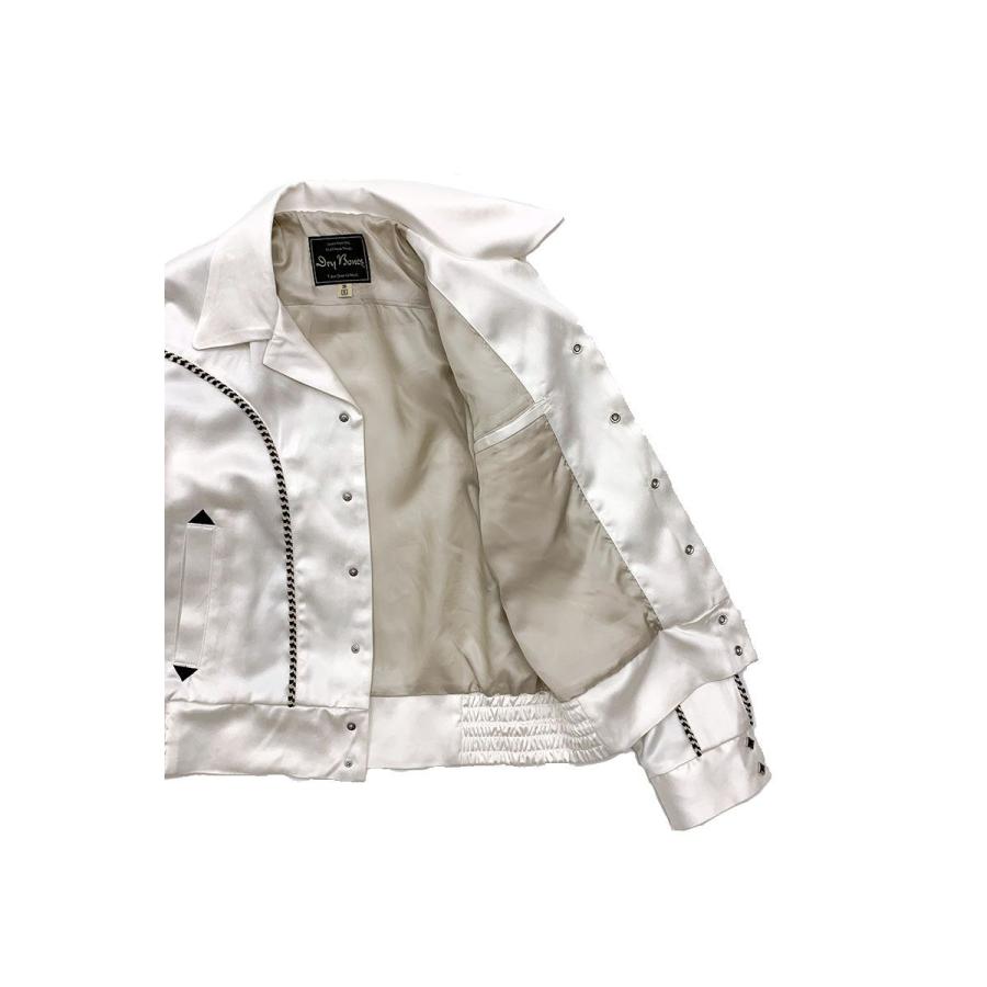 Dry Bones ドライボーンズ DJ-1110 Western Plain Style Satin Jacket : DryBones ...
