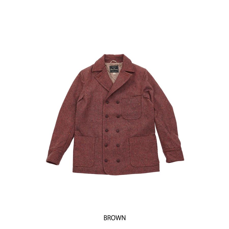 Dry Bones ドライボーンズ DJ-1176 Double Breast Color Nep Wool Work Jacket “YOUNG VITO” : DryBones ...