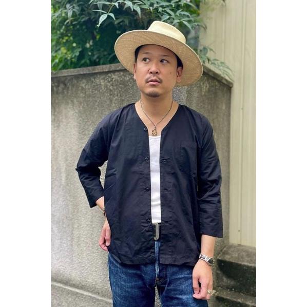 ドライボーンズ DS-2348 鯉口シャツ “無地” : DryBones Online Shop - 通販 - Yahoo!ショッピング