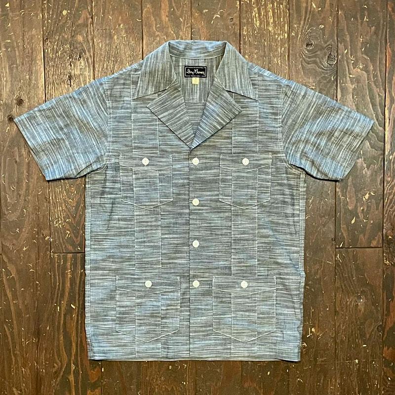 Dry Bones ドライボーンズ DS-2726 S/S Horizontal Cuba Shirt : DryBones Online Shop - 通販 - Yahoo!ショッピング