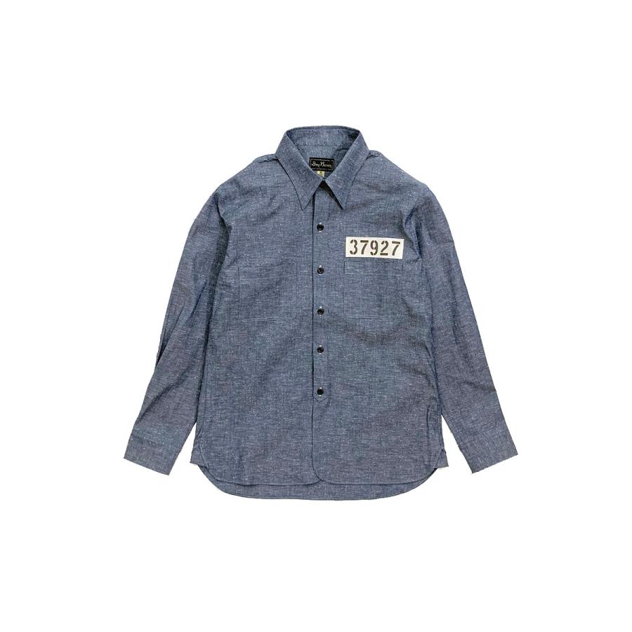 Dry Bones ドライボーンズ DS-2752 Chambray Work Shirt “ANDY” : DryBones Online Shop - 通販 - Yahoo!ショッピング
