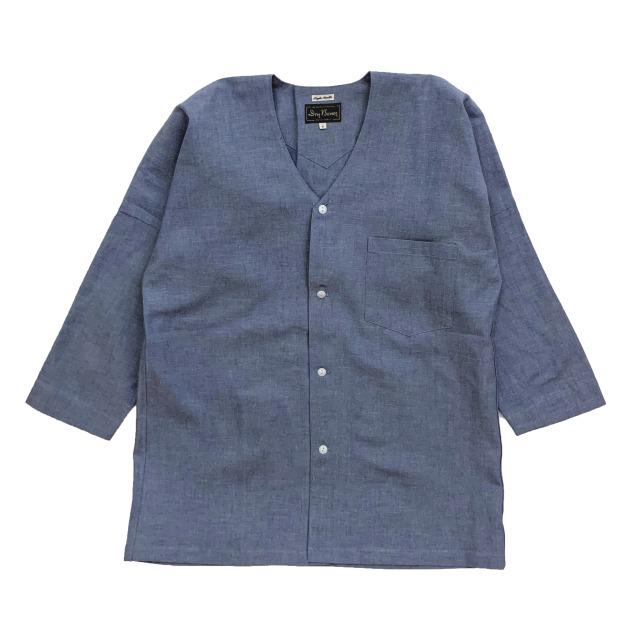 Dry Bones ドライボーンズ DS-2785 鯉口シャツ “CHAMBRAY” : DryBones Online Shop - 通販 ...