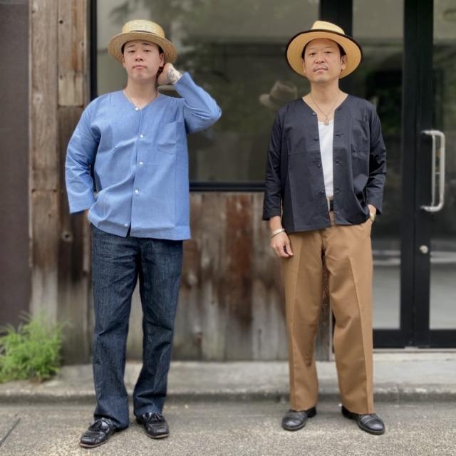 Dry Bones ドライボーンズ DS-2785 鯉口シャツ “CHAMBRAY” : DryBones Online Shop - 通販 - Yahoo!ショッピング