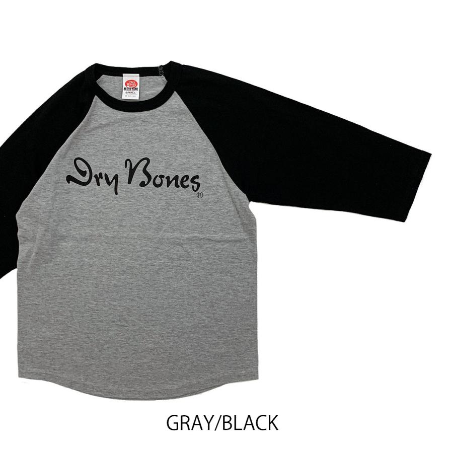 Dry Bones ドライボーンズ PT-849 3/4 Sleeve T-Shirt “LOGO” : DryBones Online Shop - 通販 - Yahoo!ショッピング