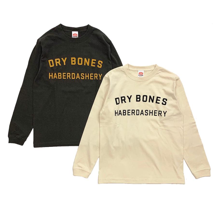 Dry Bones ドライボーンズ PT-897 Print L/S T-Shirt “HABERDASHERY” : DryBones Online Shop - 通販 - Yahoo!ショッピング