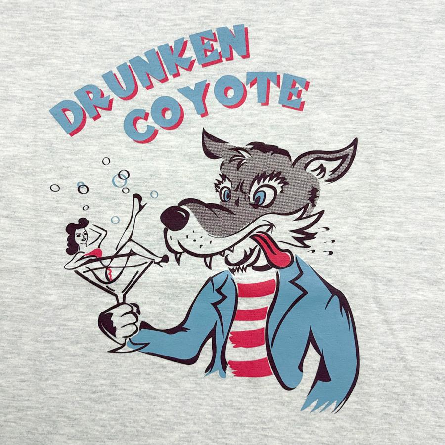 Dry Bones ドライボーンズ PT-899 Print T-Shirt “DRUNKEN COYOTE” : DryBones Online Shop - 通販 - Yahoo!ショッピング