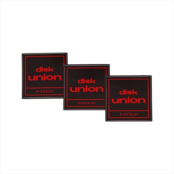 ディスクユニオン 四角ロゴ 48mmサイズステッカー(3枚入)/ diskunion / DISK UNION : ディスクユニオンACC収納ストア - 通販 - Yahoo!ショッピング