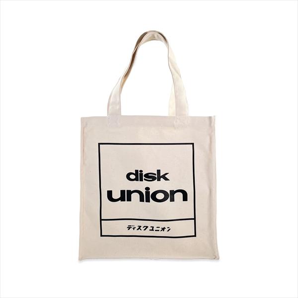 diskunion レコードトート 四角ロゴ (ナチュラル×ブラック) / ディスクユニオン DISK UNION : ディスクユニオンACC収納ストア - 通販 - Yahoo!ショッピング