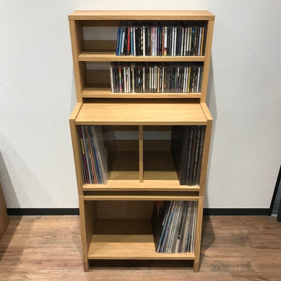 スタッキングラック 3段 ANGLE × REGULAR × CD RACK FLAT / ディスクユニオン DISK UNION / レコードラック CDラック :stack-1-2-6 ...