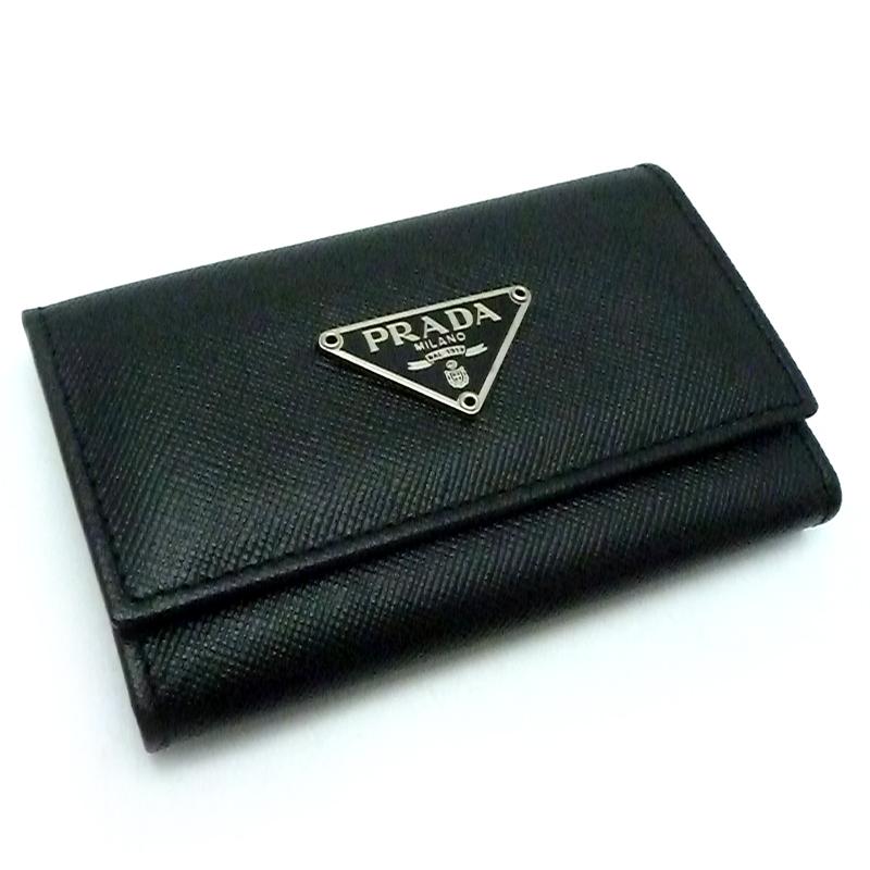 PRADA（プラダ） 【10/15まで！ローン48回無金利】[飯能本店]PRADA 6連 M222A キーケース サフィアーノ レザー ...