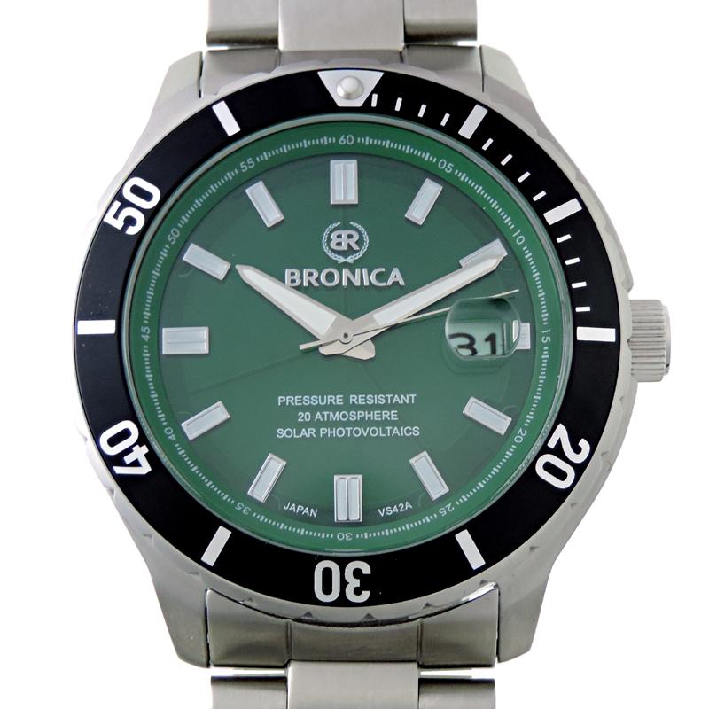 [飯能本店]BRONICA ブロニカ ダイバーズ BR-824S-GRM 腕時計 メンズ DH71693 :DH71693:DS大黒屋 ...