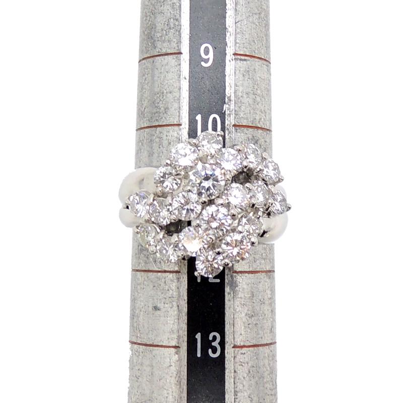 【10/15まで！ローン48回無金利】[銀座店]Non Brand ノンブランド Pt900 2.00ct ダイヤモンド リング・指輪 Pt900プラチナ 11号 レディース DH72100 ...