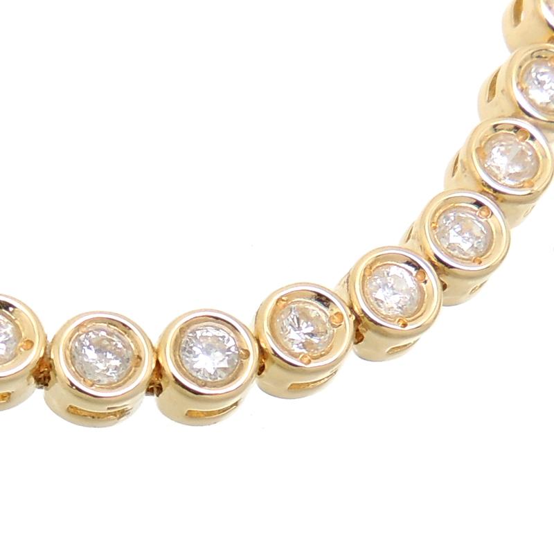 [銀座店]Non Brand ノンブランド K18YG 2.01ct ダイヤモンド ブレスレット K18イエローゴールド レディース・メンズ DH72278 : dh72278 : DS大黒屋 ...