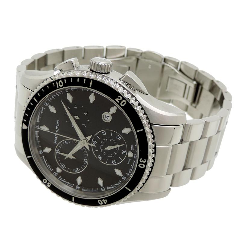 [飯能本店]HAMILTON ハミルトン ジャズマスター シービュー クロノ H37512131 腕時計 メンズ DH74296 ...