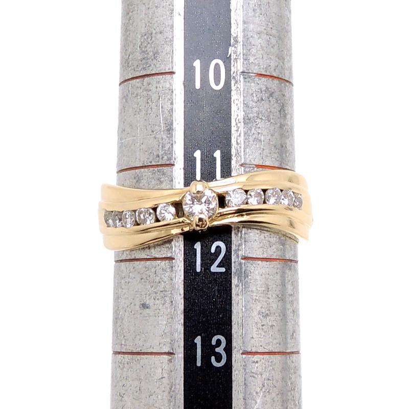 [飯能本店]Non Brand ノンブランド K18YG 0.31ct ダイヤモンド リング・指輪 K18イエローゴールド 11.5号 レディース DH74889 : DS大黒屋 - 通販 ...