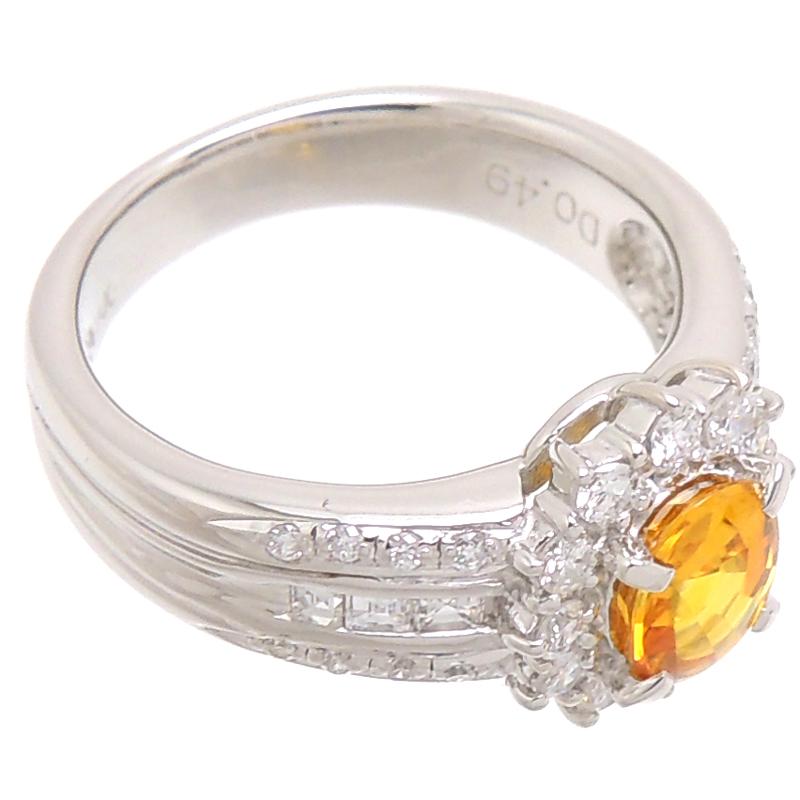 [銀座店]Non Brand ノンブランド Pt900 1.03ct イエローサファイア リング・指輪 Pt900プラチナ 11号 レディース DH75925 : DS大黒屋 - 通販 ...