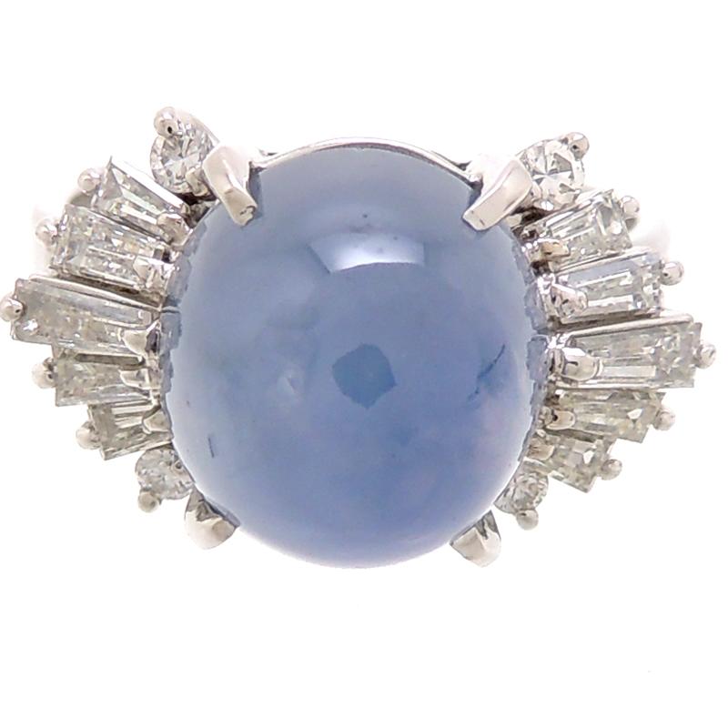 [銀座店]Non Brand ノンブランド Pt900 9.48ct ブルースターサファイア リング・指輪 Pt900プラチナ 12.5号 レディース DH76932 : DS大黒屋 - 通販 ...