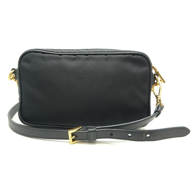 PRADA（プラダ） 【10/15まで！ローン48回無金利】[飯能本店]PRADA BT0773 ショルダーバッグ ナイロン NERO（ネロ/ブラック） レディース DH79020 : DS ...