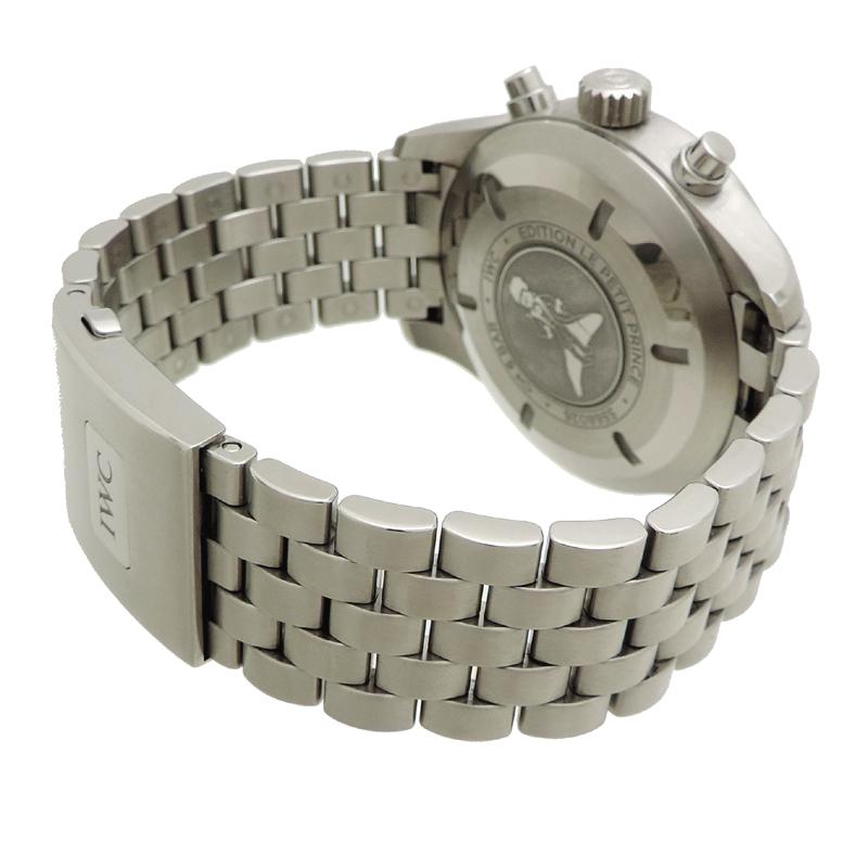 [銀座店]IWC インターナショナルウォッチカンパニー パイロットウォッチ クロノグラフ プティ・プランス IW377714 腕時計 ...
