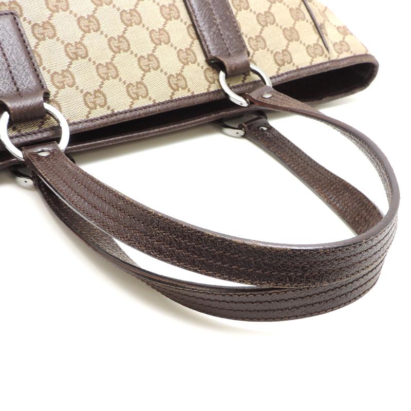 GUCCI [飯能本店]GUCCI グッチ 113017 トートバッグ GGキャンバス ベージュ レディース DH80652 : DS大黒屋 ...