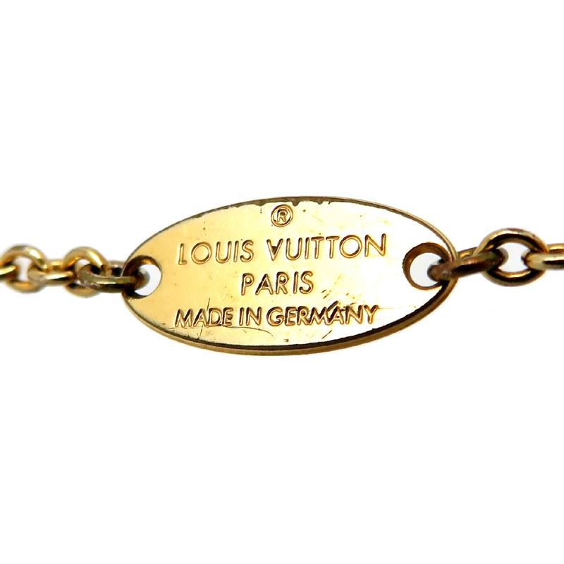 [飯能本店]LOUIS VUITTON LV ルイ・ヴィトン フラワー フル ブレスレット GP レディース M68127 DH81716 ...