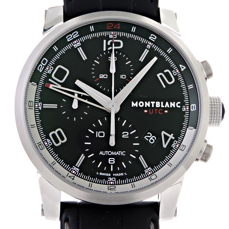 MONTBLANC（筆記具、時計） [銀座店]MONTBLANC モンブラン タイムウォーカー クロノボイジャー UTC 7263 腕時計 メンズ DH85768 : DS大黒屋 - 通販 ...