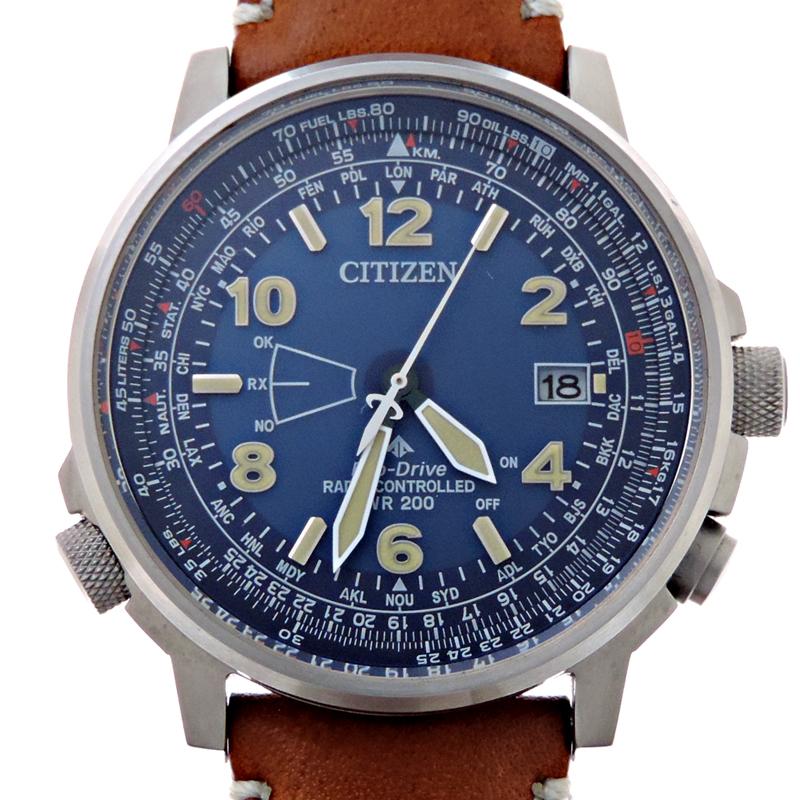 CITIZEN [飯能本店]CITIZEN シチズン プロマスター パイロット 2023年購入品 CB0240-11L ( H145 ...