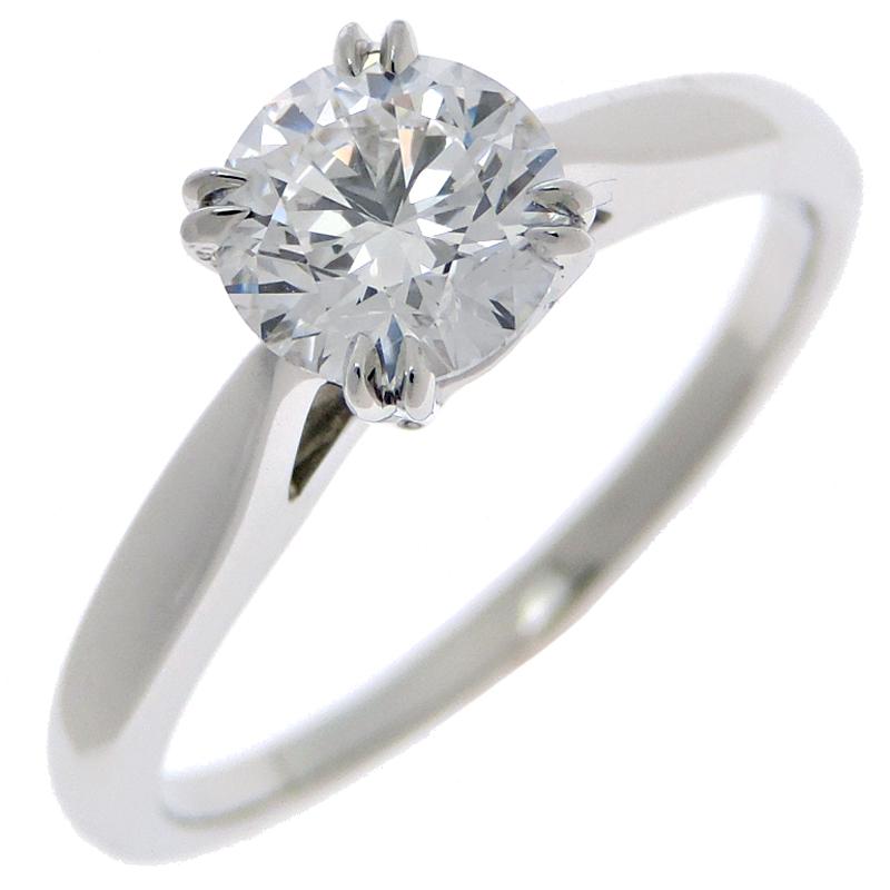 [銀座店]HARRY WINSTON ハリーウィンストン ソリティア 0.77ct ダイヤモンド リング・指輪 Pt950プラチナ 11号 レディース DH86627 : DS大黒屋 - 通販 ...