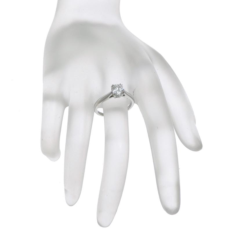 [銀座店]HARRY WINSTON ハリーウィンストン ソリティア 0.77ct ダイヤモンド リング・指輪 Pt950プラチナ 11号 レディース DH86627 : DS大黒屋 - 通販 ...