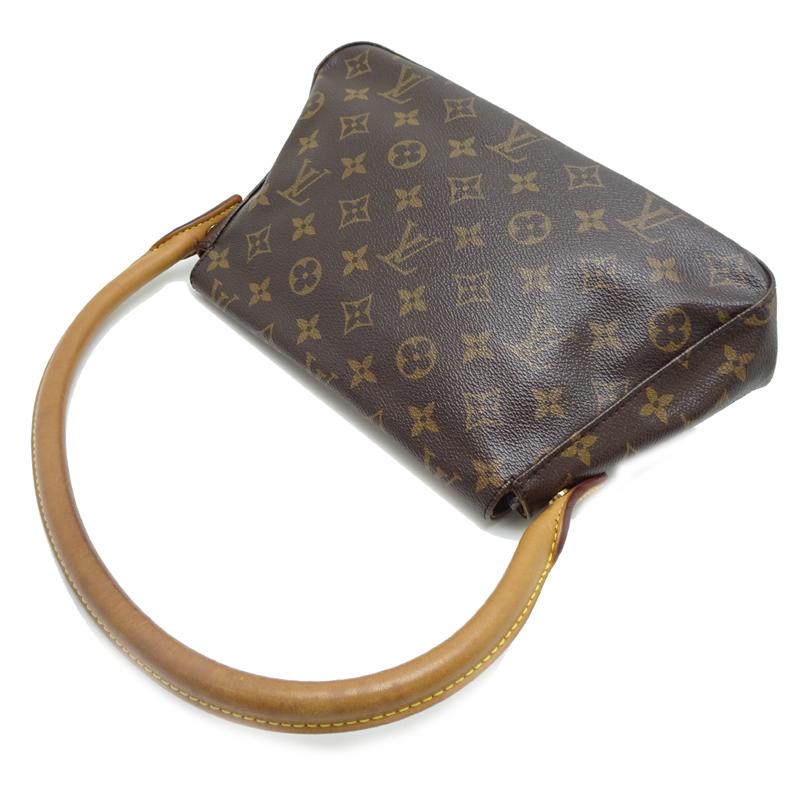 LOUIS VUITTON [銀座店]LOUIS LV ルイ・ヴィトン ミニ ルーピング M51147(廃番) ショルダーバッグ モノグラム ...