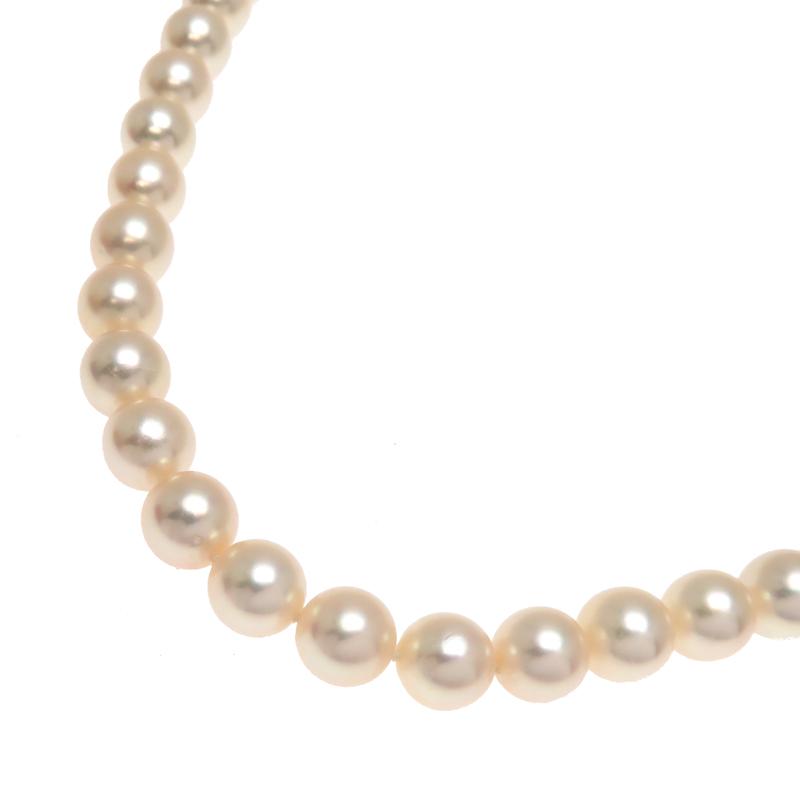 [飯能本店]TASAKI タサキ（田崎真珠） K14WG 43cm 7.5〜7.8mm パール ネックレス K14ホワイトゴールド レディース DH88214 : DS大黒屋 - 通販 ...