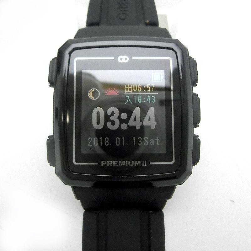 GreenOn グリーンオン THE GOLF WATCH PREMIUM II ザ・ゴルフウォッチ プレミアム2 ブラック /GH10873 ...