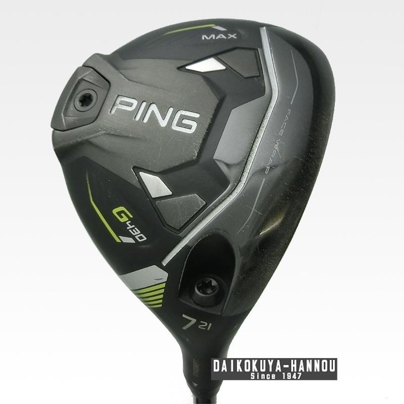 PING ピン G430 MAX フェアウェイウッド 7W 21° ALTA J CB BLACK (S) 2022年モデル /GH13503 :GH13503:DS大黒屋 - 通販 ...