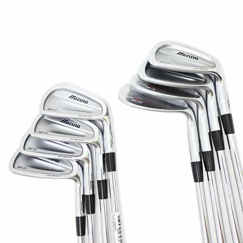 MIZUNO Mizuno ミズノ ※シャフト難あり MP-37＆MP Rシリーズ アイアン 8本セット(#5〜Pw,52・07,56・13 ...