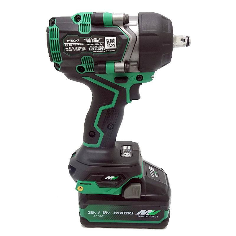 HIKOKI ハイコーキ マルチボルト(36V) コードレスインパクトレンチ 本体のみ ※BSL36A18BX 蓄電池1個付 WR36DE (NN) /KH05868 : DS大黒屋 - 通販 ...