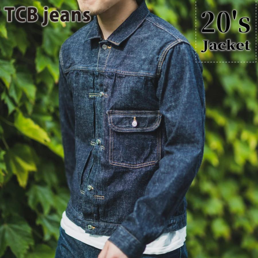 TCBジーンズ (TCB jeans) 20's Jacket 12.5oz Gジャン デニムジャケット : tcbj-20s-jacket : D-STOCK Yahoo!店 - 通販 ...