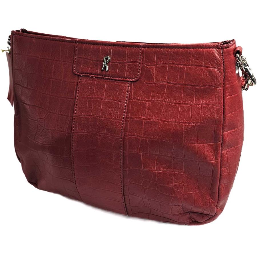 ROBERTA DI CAMERINO ロベルタ・デ・カメリーノ Roberta di Camerino ショルダーバッグ ハンドバッグ レッド レザー 本革 レディース B25220 ...