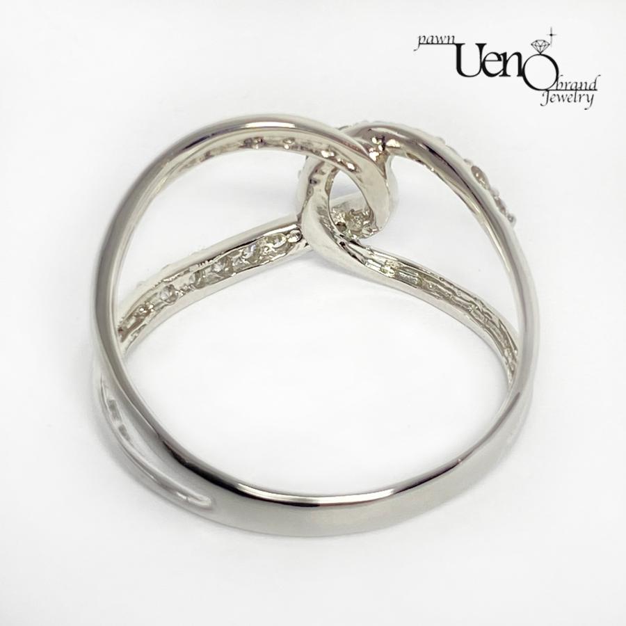 【質屋】送料無料！PT950 ダイヤモンド0.20ct クロスモチーフリング HEART＆CUPID : 株式会社 上野商会 Yahoo!店 - 通販 - Yahoo!ショッピング