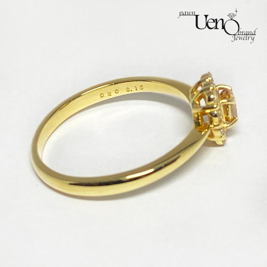 【質屋】送料無料！K18 イエローダイヤモンド0.20ct ダイヤモンド0.15ct ファッションリング : 56 : 株式会社 上野商会 Yahoo!店 - 通販 - Yahoo!ショッピング